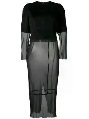 Comme Des Garcons Sheer Cocktail Dresses