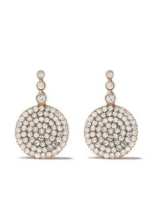 SELIM MOUZANNAR 18kt Diamond Beirut Earrings - Pink
