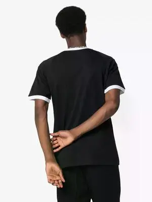 Adidas Embroidered Trefoil Motif T-shirt - Black