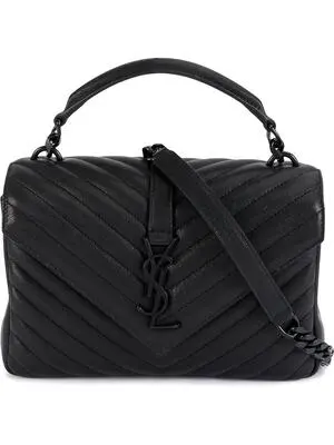 Saint Laurent Medium Collège Quilted Leather Bag
