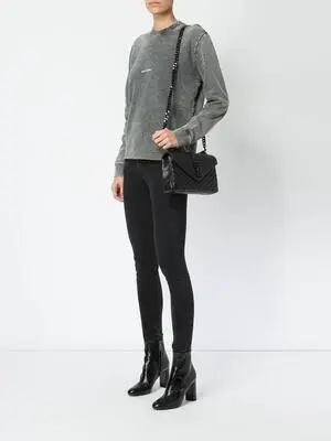 Saint Laurent Medium Collège Quilted Leather Bag
