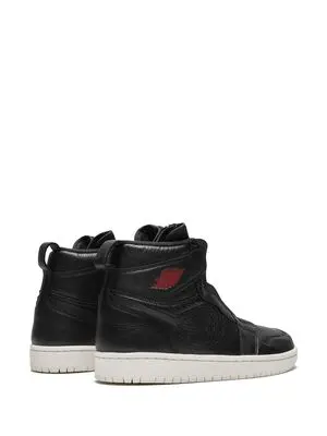 JORDAN Air 1 Hi Zip Prem Sneakers - Black