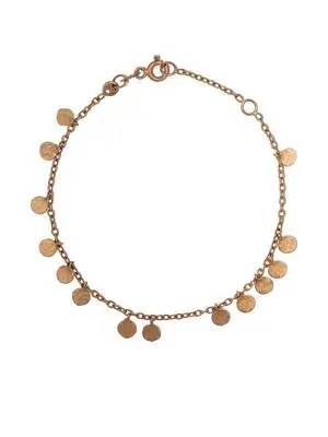 Kismet By Milka 14kt Dangle Disc Bracelet