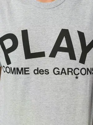 Play Comme Des Garcon Logo-print T-shirt