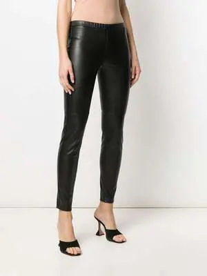 Michael Kors Faux Leather Leggings