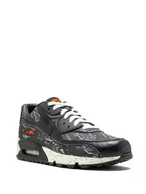 Nike Air Max 90 Premium Tiger Camo Sneakers - Black