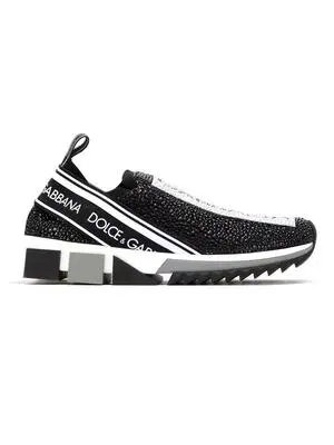 Dolce & Gabbana Sorrento Slip-on Sneakers - Black