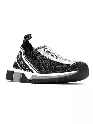 Dolce & Gabbana Sorrento Slip-on Sneakers - Black