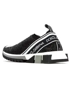 Dolce & Gabbana Sorrento Slip-on Sneakers - Black