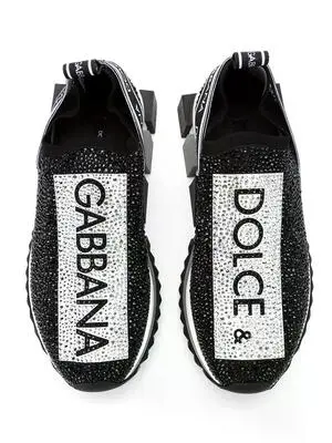 Dolce & Gabbana Sorrento Slip-on Sneakers - Black