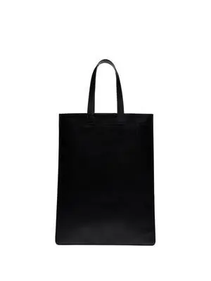 Comme Des Garçons Logo Print Tote Bag