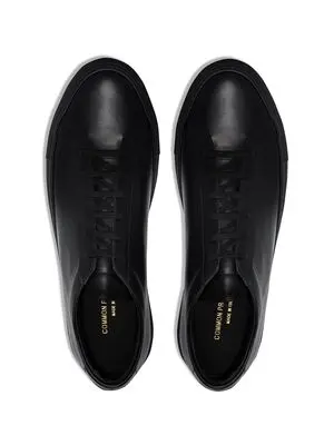 COMMON PROJECTS Achilles Low Top Leather Sneakers - Black