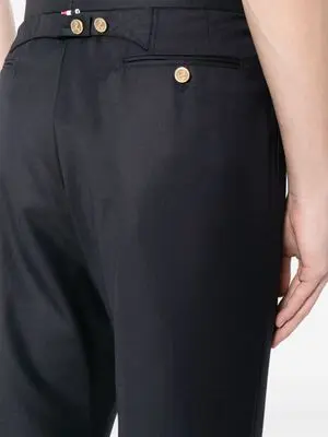Thom Browne Super 120s Twill Trousers - Blue