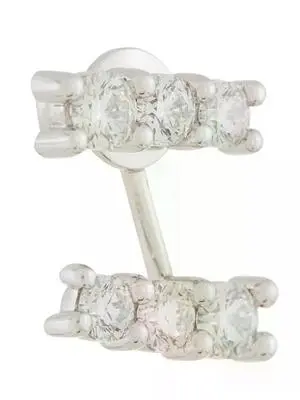 ALINKA 18kt White Gold Lara Diamond Right Earring - Silver