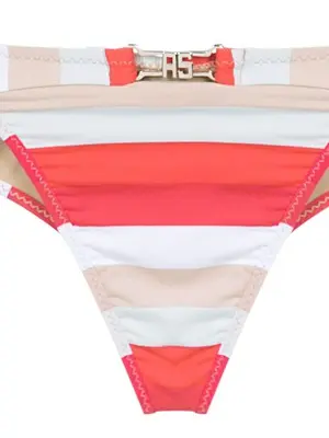 AMIR SLAMA Striped Bikini Set