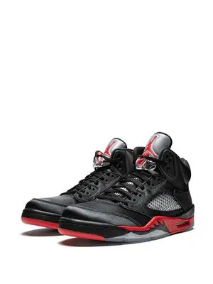 JORDAN Air 5 Retro Satin Bred Sneakers