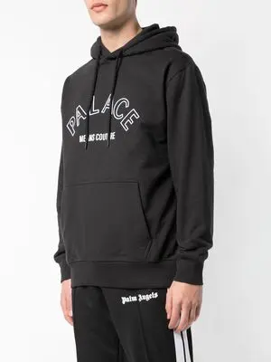 PALACE Couture Drawstring Hoodie - Black