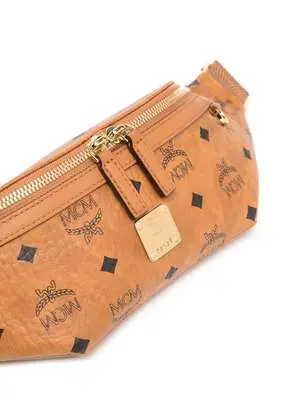 Mcm Fursten Belt Bag - Brown