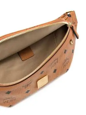 Mcm Fursten Belt Bag - Brown
