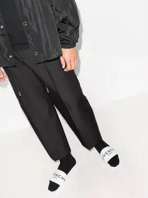 Givenchy Contrast Logo Slides - White