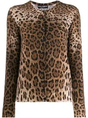 Women's Animal Print Cardigans