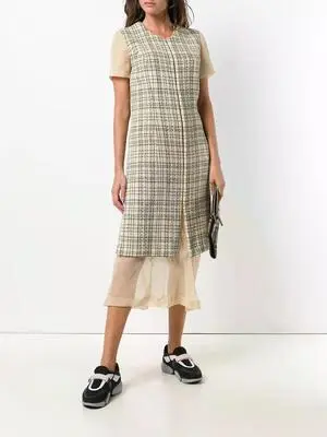 Comme Des Garçons 1997 Deconstructed Plaid Dress