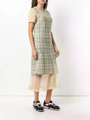 Comme Des Garçons 1997 Deconstructed Plaid Dress
