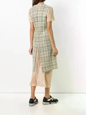 Comme Des Garçons 1997 Deconstructed Plaid Dress