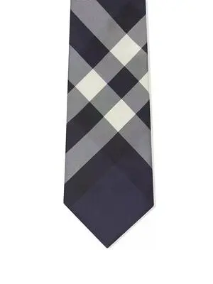 Burberry Classic Cut Neck Tie - Blue