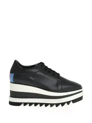 Stella McCartney Sneak-elyse" Sneakers With Saw-edge Sole - Black