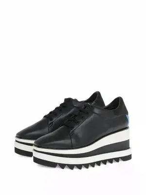Stella McCartney Sneak-elyse" Sneakers With Saw-edge Sole - Black