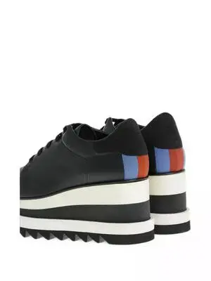 Stella McCartney Sneak-elyse" Sneakers With Saw-edge Sole - Black