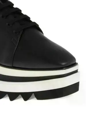 Stella McCartney Sneak-elyse" Sneakers With Saw-edge Sole - Black
