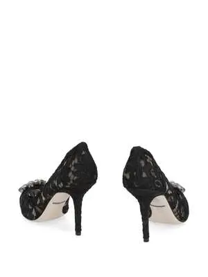 Dolce & Gabbana 90mm Brooch-detail Pumps