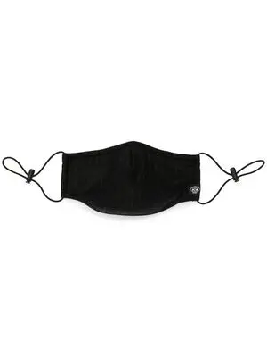 MOSTLY HEARD RARELY SEEN Pinstripe Face Mask - Black