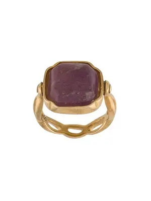 GOOSSENS Cabochons Square Ring - Gold