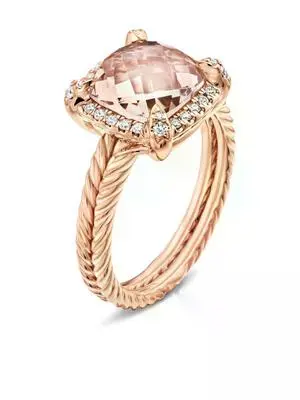David Yurman 18kt Rose Gold Chatelaine Ring