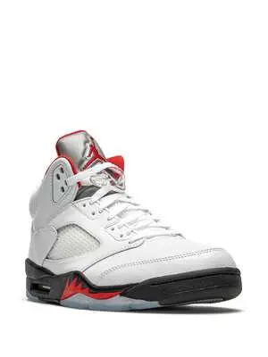 JORDAN Air 5 Retro Fire Red Sneakers