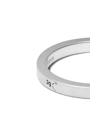 Le Gramme Le 3 Grammes Ribbon Ring - Silver