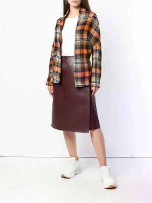Comme Des Garçons Plaid Deconstructed Jacket