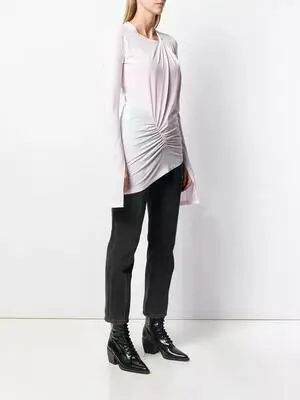 BEN TAVERNITI UNRAVEL PROJECT Asymmetric Long Sleeve Top