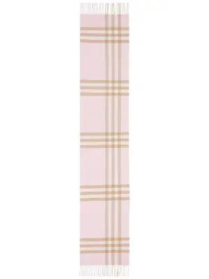 Burberry Classic Checked Scarf - Pink