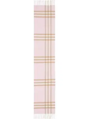 Burberry Classic Checked Scarf - Pink