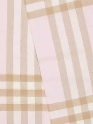 Burberry Classic Checked Scarf - Pink