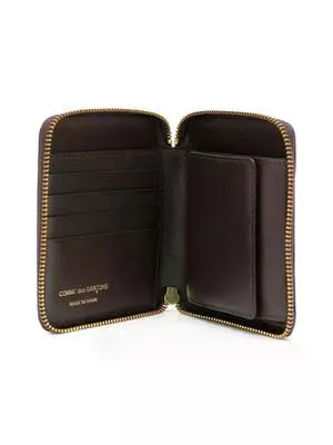 Comme Des Garçons Zip-around Leather Wallet