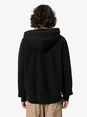 LES TIEN Cropped Cotton Hoodie