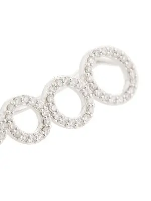 ALINKA 18kt White Gold Diamond Right Ear Cuff - Silver