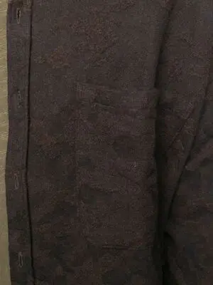 Faith Connexion Oversized Textured Shirt - Brown