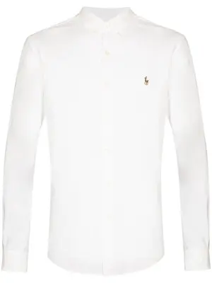 Polo Ralph Lauren Logo-embroidered Long-sleeve Shirt