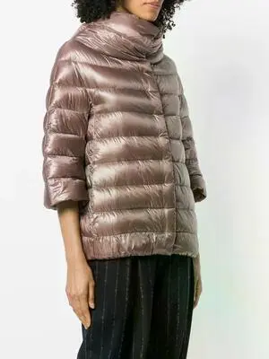 Herno Three-quarter Sleeve Puffer Jacket